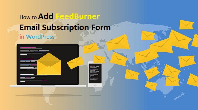 WordPress Site में FeedBurner Email Subscription Form कैसे Add करें - InHindiHelp